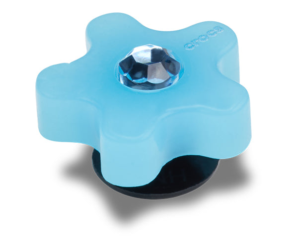 Jibbitz™ Charm Blue Flower with Gem – Crocs Myanmar